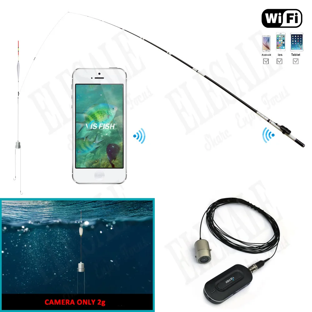 10m Wireless Wifi Underwater Fishing Camera Ios Andriod Phone App ...