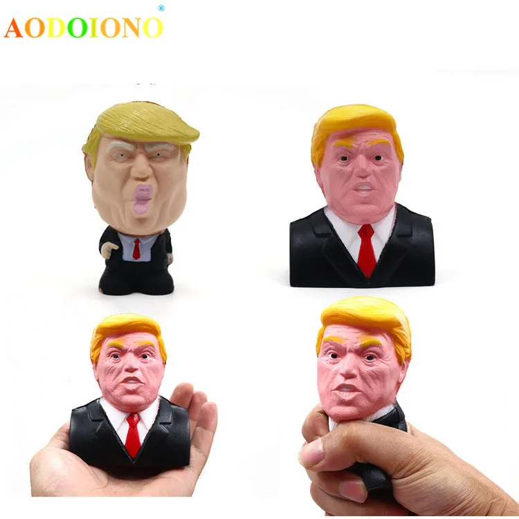 Donald Trump Doll Squishy Toy Anti Stress Release Squeeze Ball Jumbo ...
