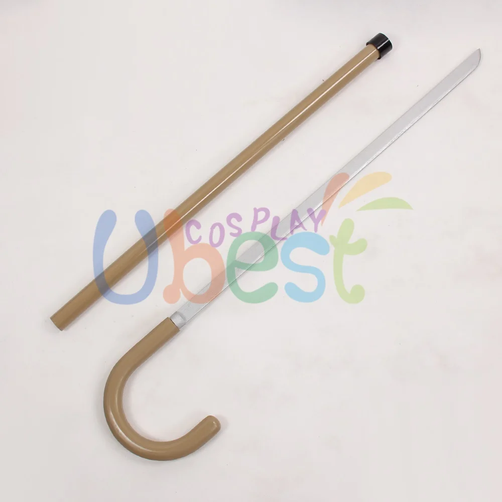 Bleach Kisuke Urahara Cane Crutch Sword Cosplay Prop - buy at the price ...