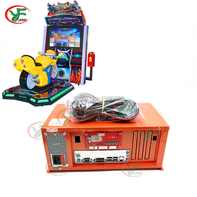 TT-Motorcycle-Racing-game-motherboard-with-wires-Car-Racing-Simulator ...