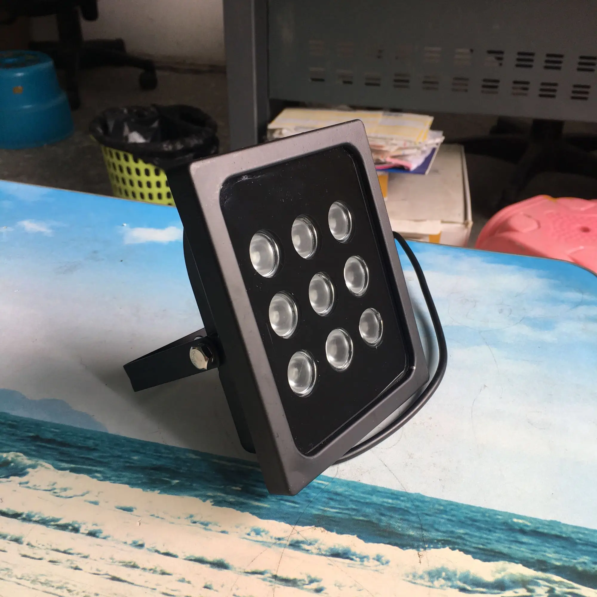 YiiSPO CCTV Array IR illuminator infrared lamp 9pcs Array Led IR ...