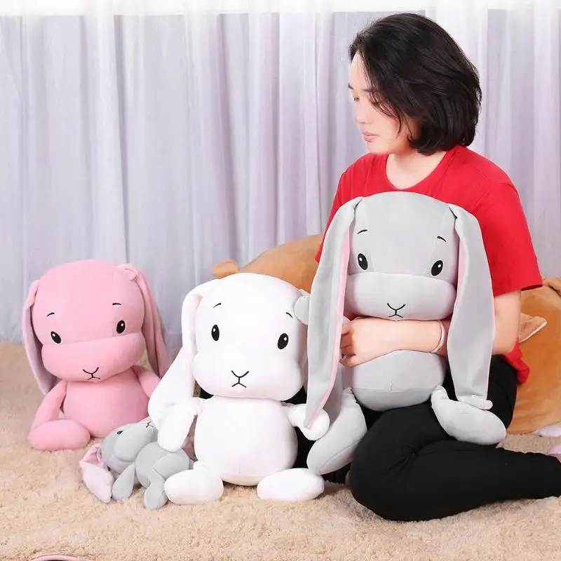 Cute Rabbit Bunny Baby Stuffed Doll Infant Plush Animal Accompany Sleep ...