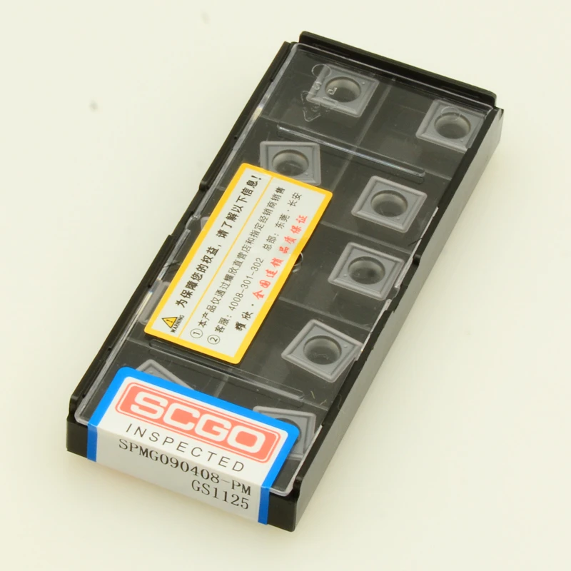 SPMG060204 SPMG07T308 SPMG090408 SPMG110408 U drill carbide inserts for ...
