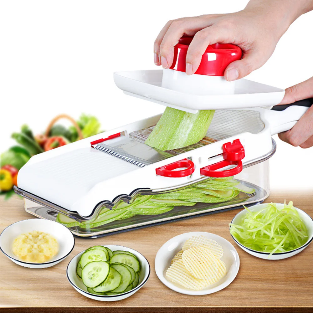Multifunctional Onion Vegetable Chopper Slicer Dicer Cutter Safe Material Efficient And 