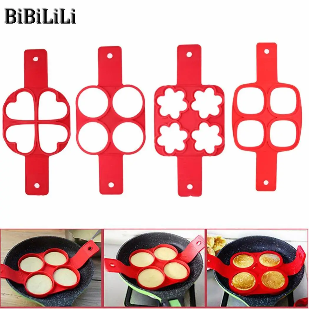 Pancake Maker Nonstick Cooking Tool Round Heart Pancake Maker Egg ...