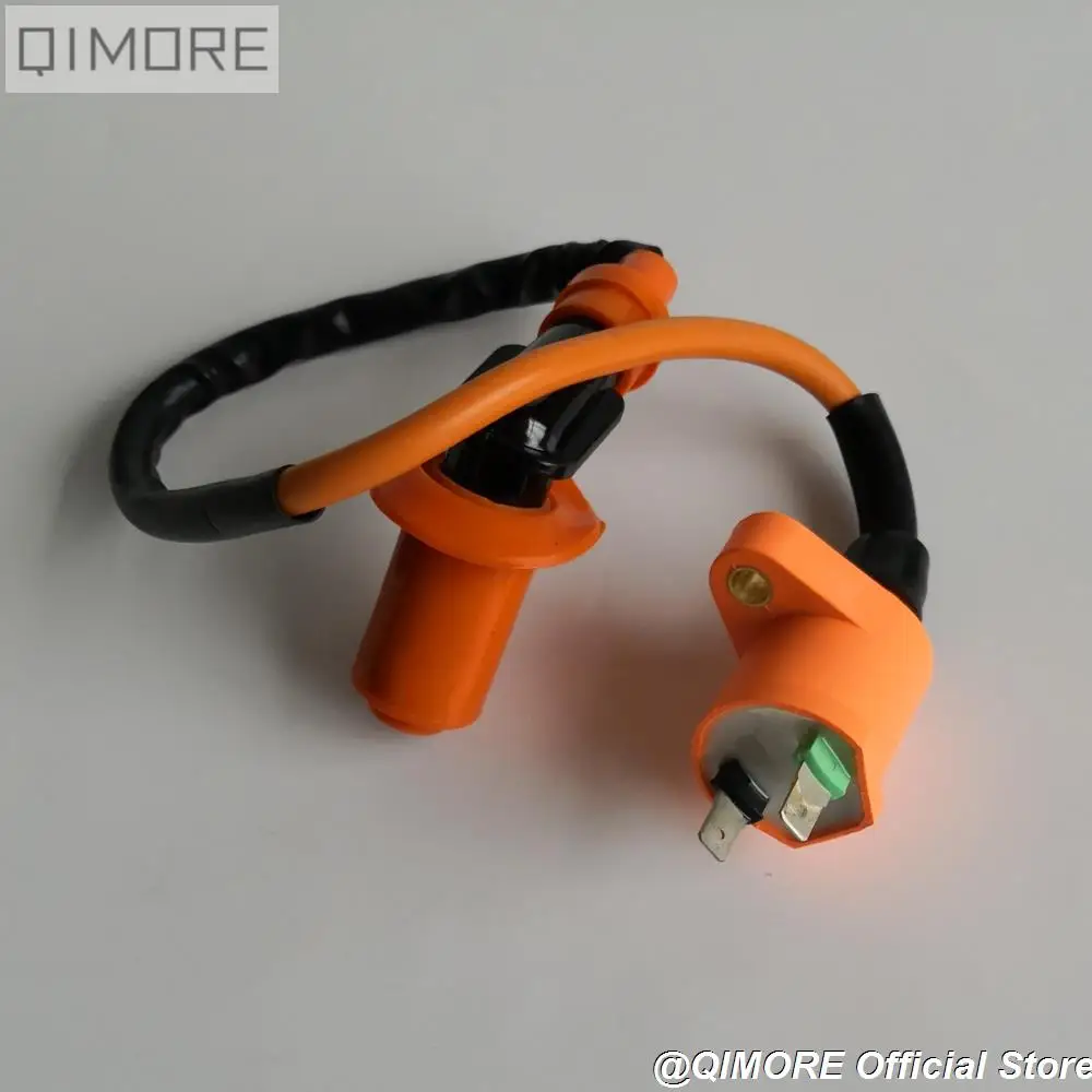 Ignition Coil in Orange for Scooter ATV GY6 50 GY6 125 GY6 150 139QMB ...