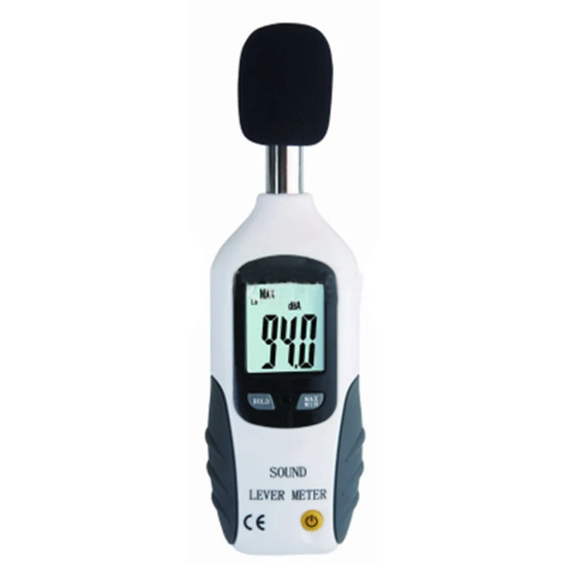 Digital Sound Level Meter Noise Tester 35 130dB In Decibels LCD Screen ...