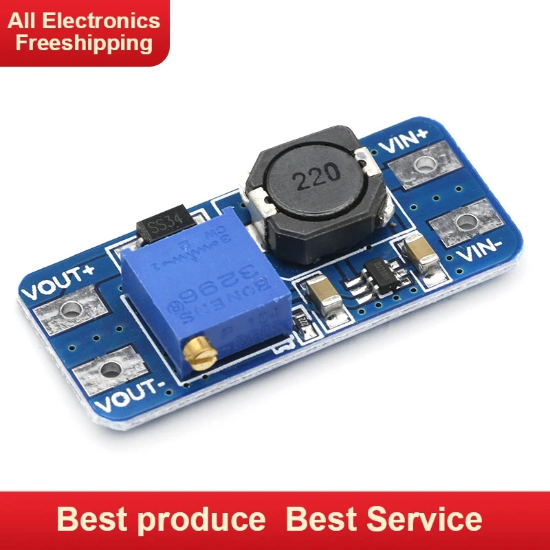 MT3608 DC-DC Step Up Converter Booster Power Supply Module Boost Step ...