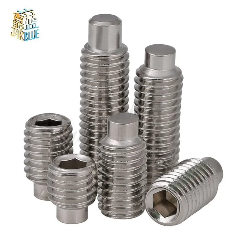 GB79 304 Stainless Steel Din915 M3 M4 M5 M6 M8 Male Terminal Set Bolt ...