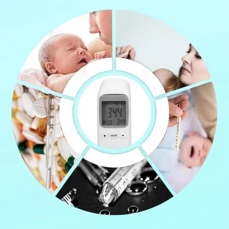 Newborn Baby Digital Forehead Thermometer Handheld Non-contact Body ...