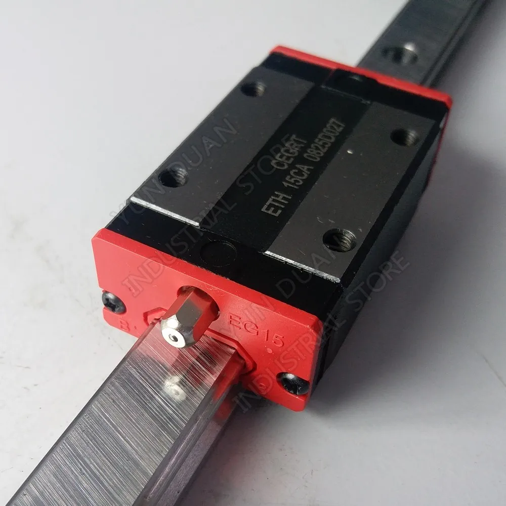 HGR15 1000MM 1M Linear Rail Guide HR15 15mm width with HGH15CA Guide ...