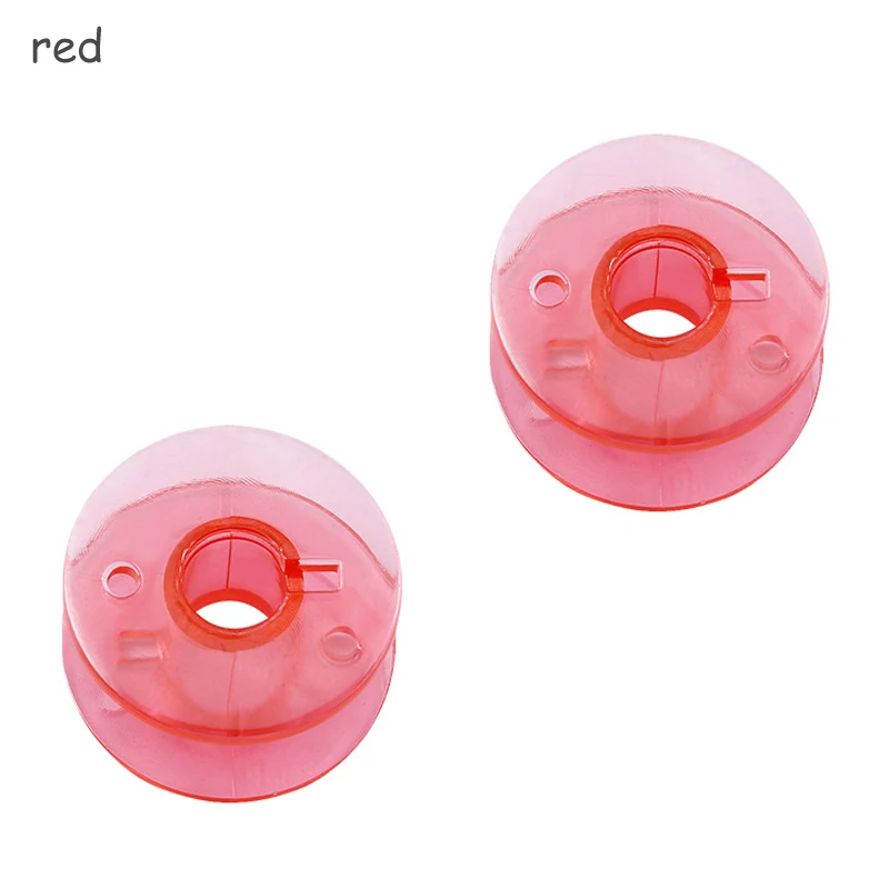 50Pcs Transparent Sewing Machine Spool Home Plastic Spool Sewing Tool ...