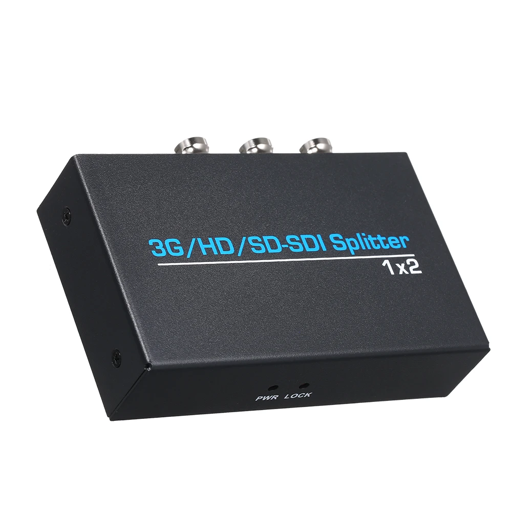SDI Splitter 1 Input and 2 Output Support SD/HD/ 3G SDI 1x2 Splitter ...