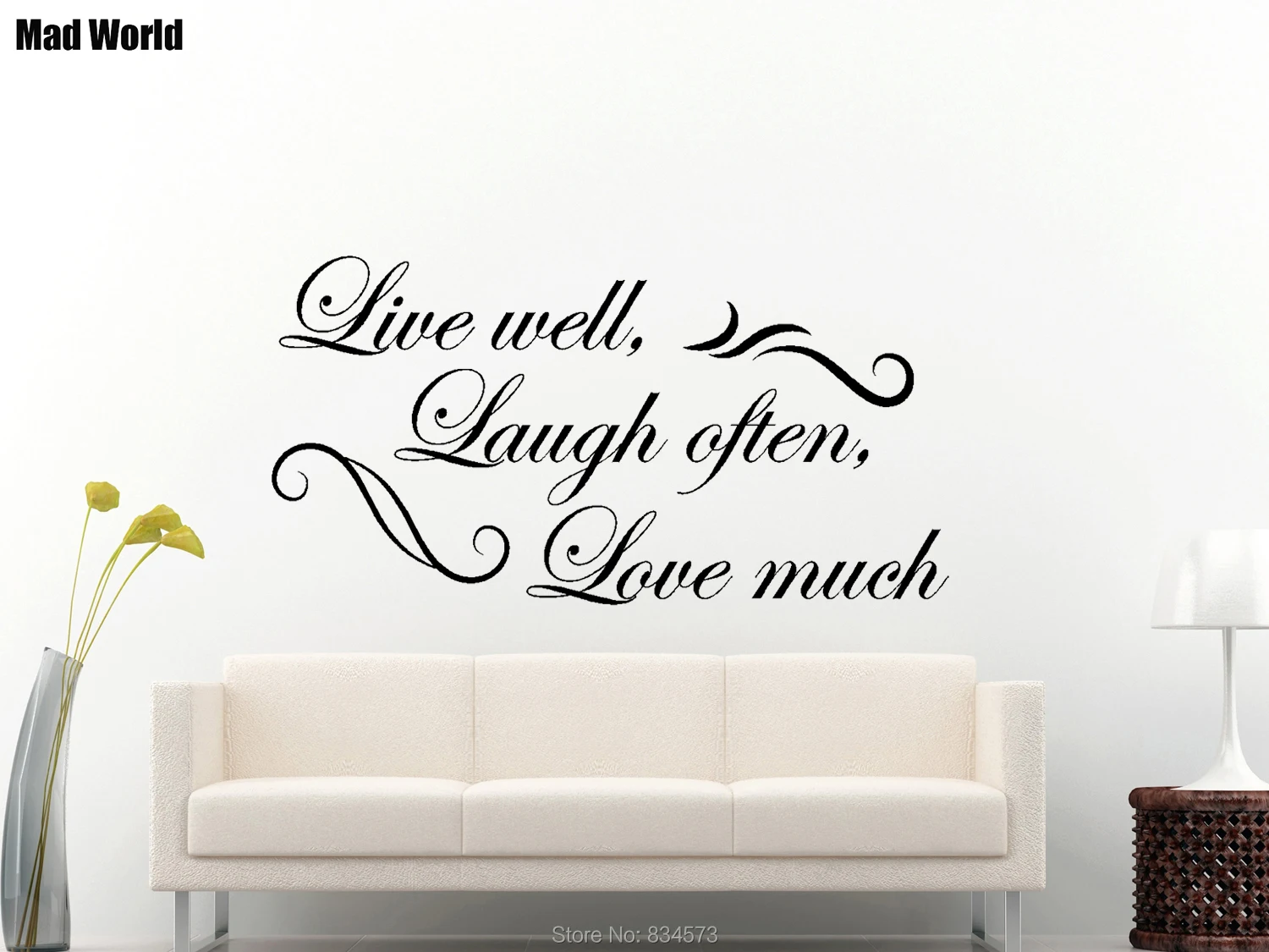 Live Well Laugh Often Love Much Wallpaper
