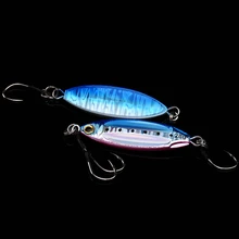 ALLBLUE New SLOWER OVAL Metal Slow Jig Cast Spoon 28G 40G 60G Artificial Bait Shore Fishing ...