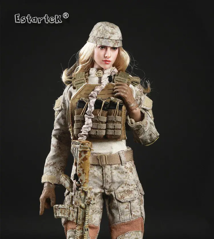 Fire Girl Fg015 Fg016 Fg017 1 6 Tactical Shooter Camouflage Suit For