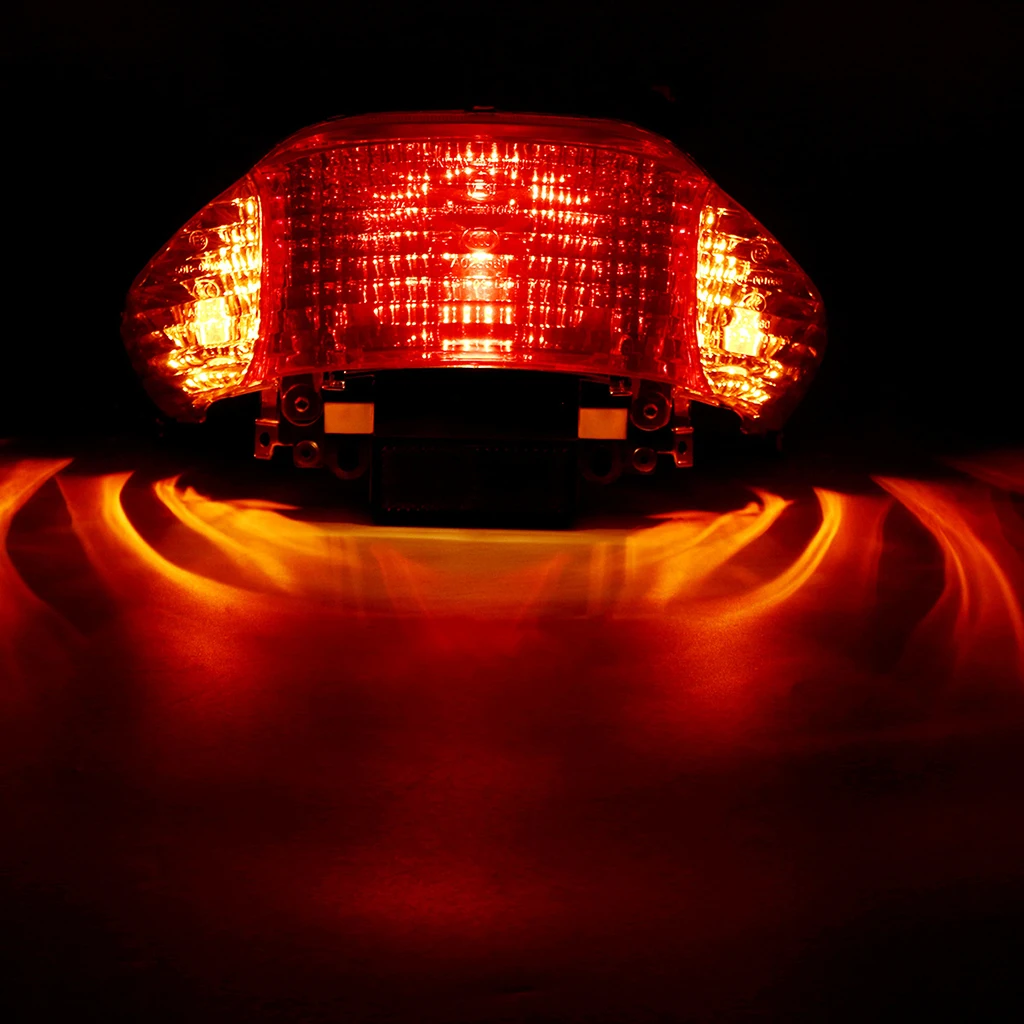 Luz trasera de 12V para motocicleta, luz indicadora de marcha, lámpara ...