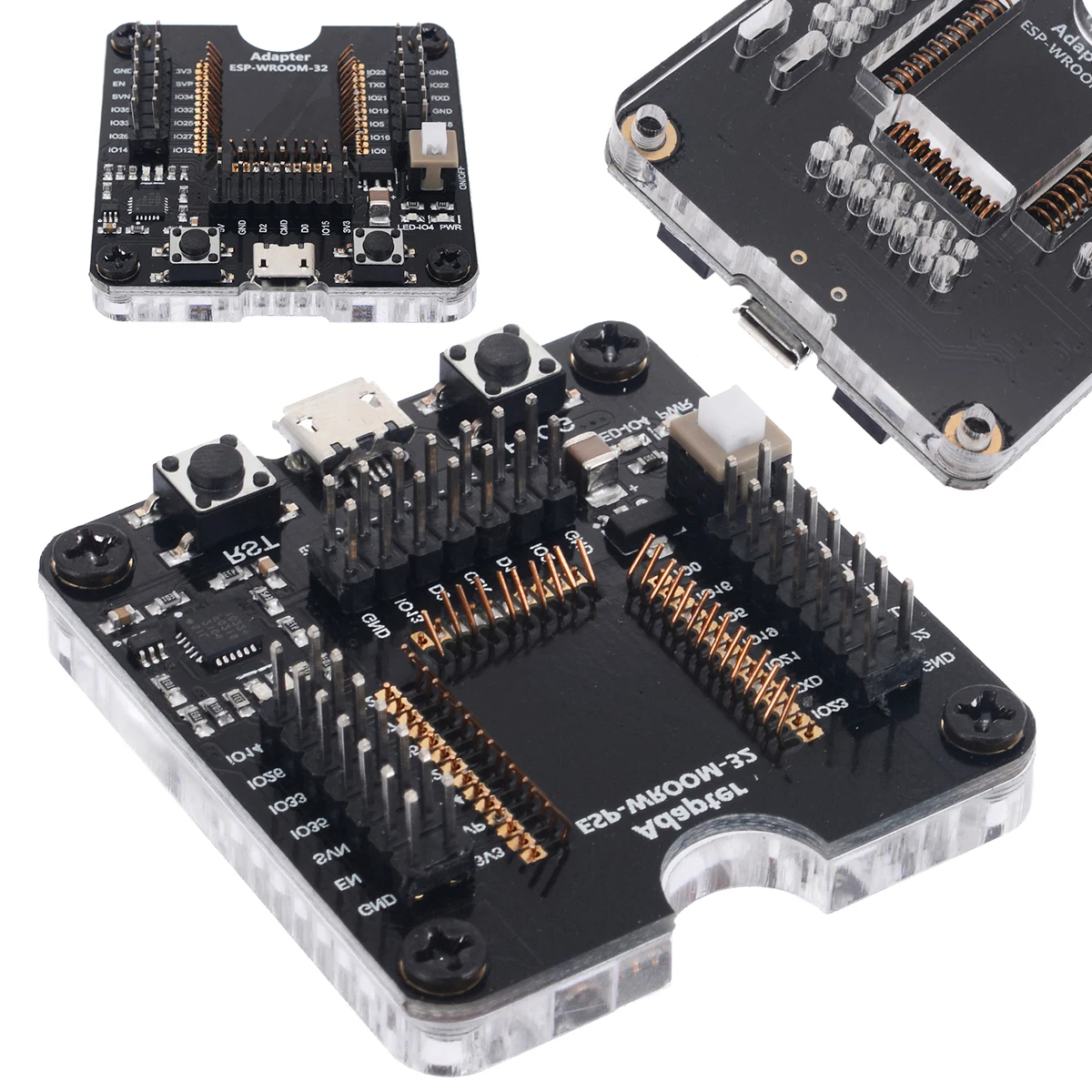 New Electrical Socket Programmer Tool ESP32 Adapter Socket For ESP ... New Electrical Socket Programmer Tool ESP32 Adapter Socket For ESP ...