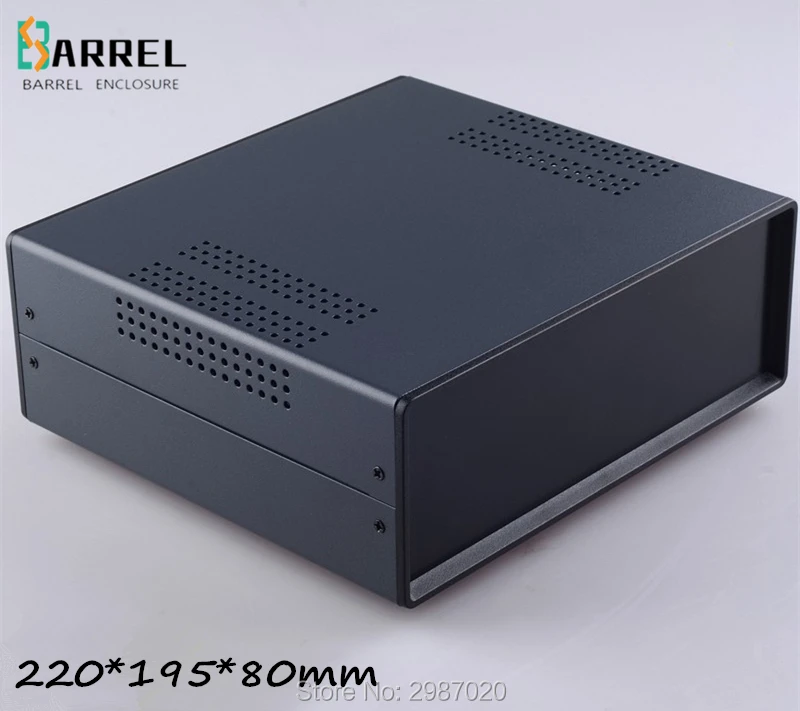 220-195-80mm-behuizing-DIY-ijzer-elektrische-instrumentsmetal-behuizing ...