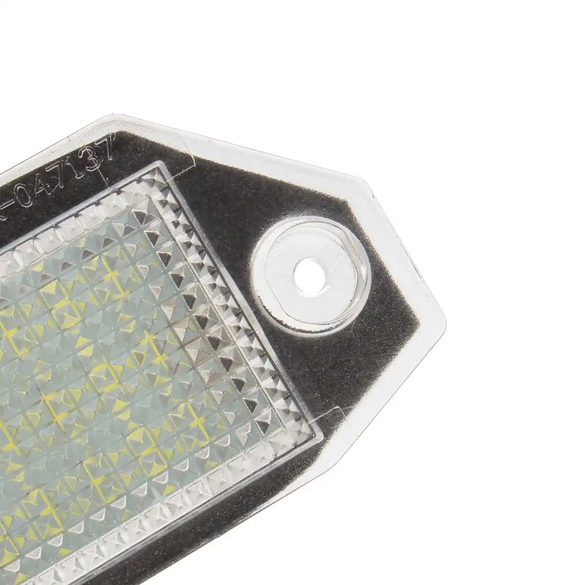 Car License Plate Light Rear Stop Taillight Plastic 24SMD Led Number ...
