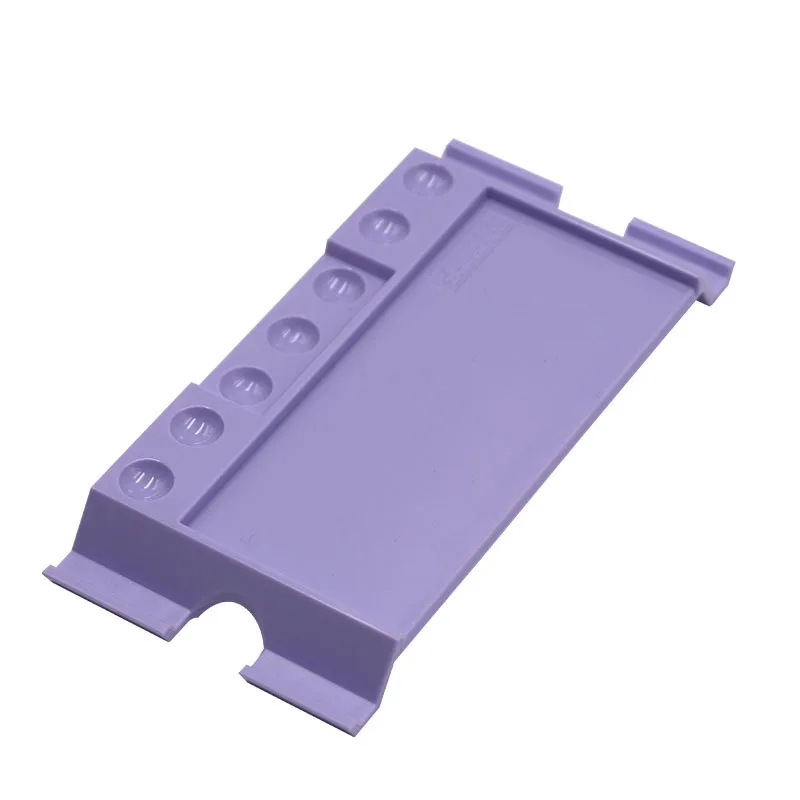 1pc Dental Material Mixing Stand Dental Lab 7 Slot Plastic Palette ...