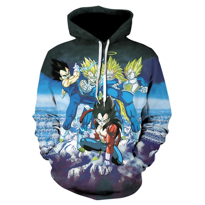 Devin Du marca Dragon Ball Z Hoodies chico Goku ropa goma nube Sudadera ...
