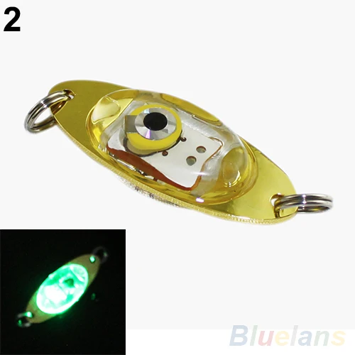 LED Deep Drop Underwater Eye Shape Fishing Squid Fish Lure Light ...