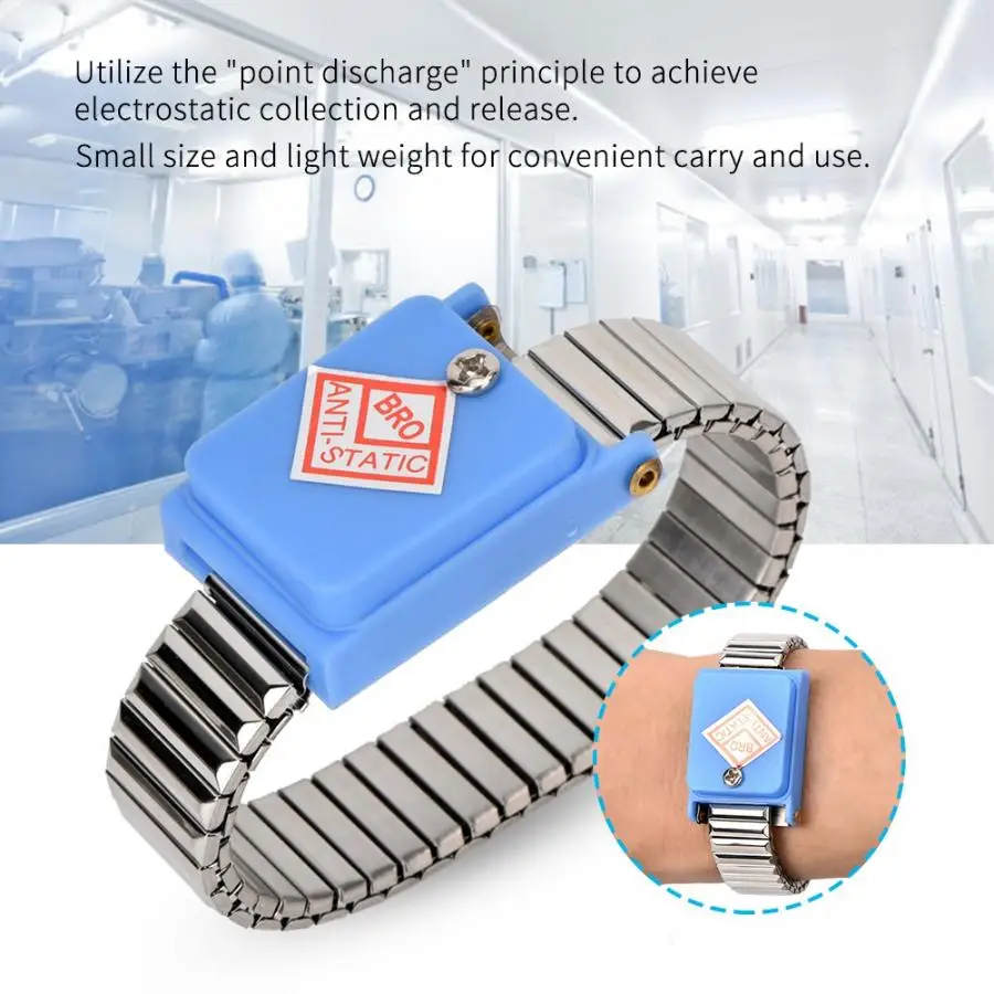 High Quality Antistatic Cordless Bracelet ESD Electrostatic Band Safe ...