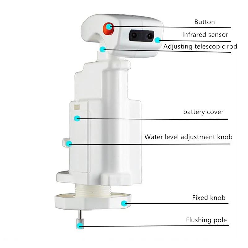 Toilet automatic sensor Smart stool flush valve,Infrared sensor toilet ...