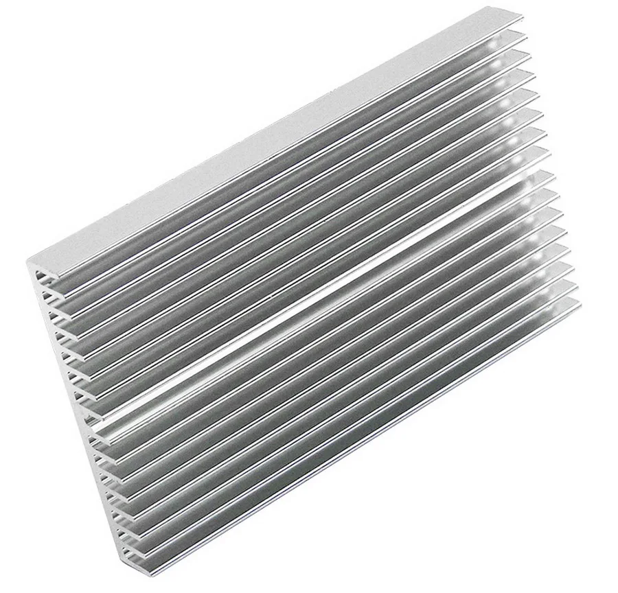 200pcs Heatsink 100x60x10mm power amplifier Aluminum heatsink heat sink ...