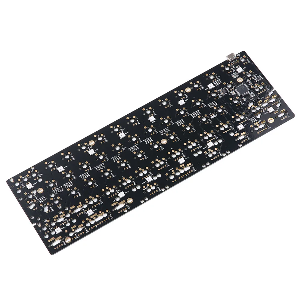 DZ60 60% Layout PCB Type-C Interface Custom Mechanical Keyboard PCB ...