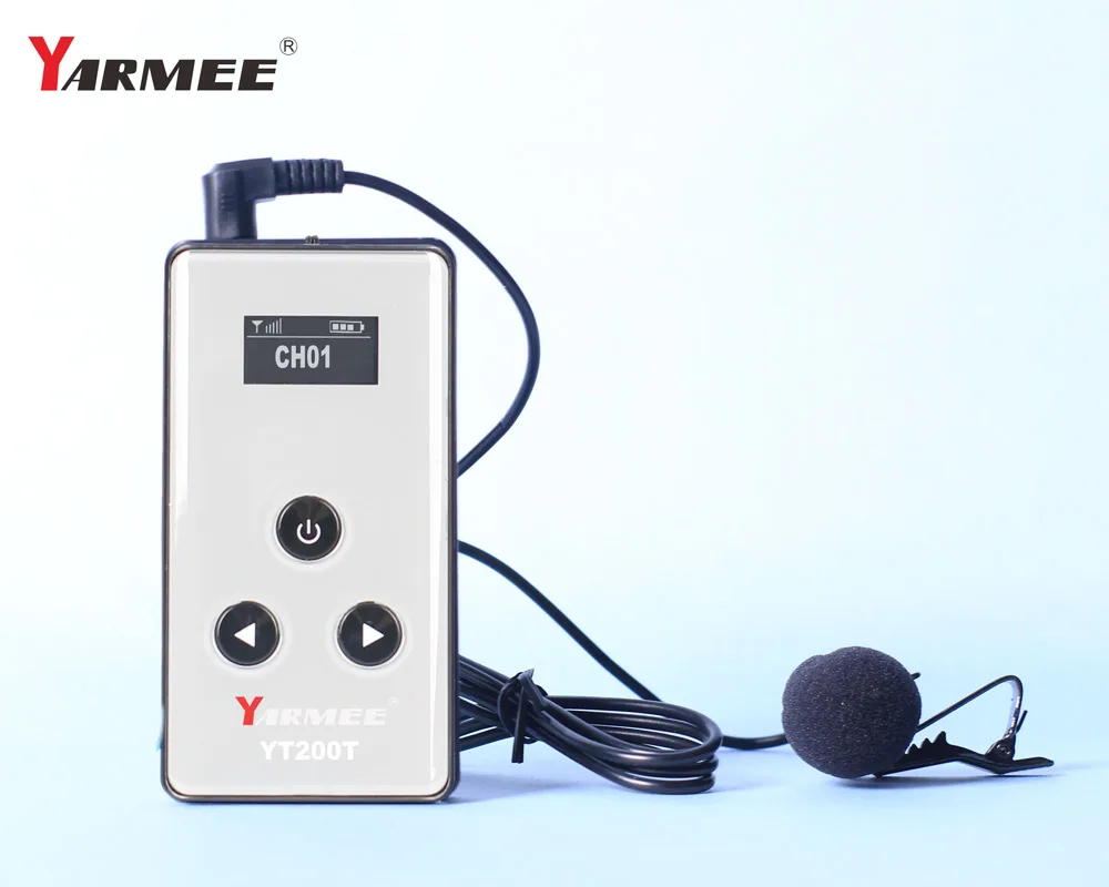 50 Receivers Yarmee Yt200 Wireless Tour Guide System - Microphones ...
