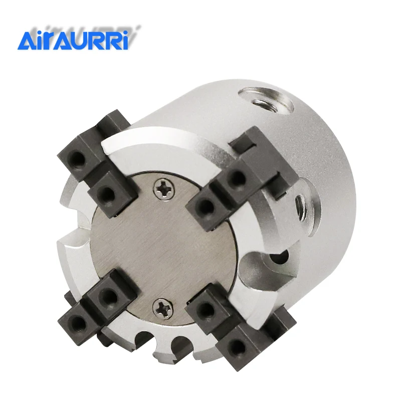 MHS4 16D 20D 25D 32D 40D 4 핑거 더블 액션 회전 실린더, 50D 63D 80D 100D 125D 평행 ...