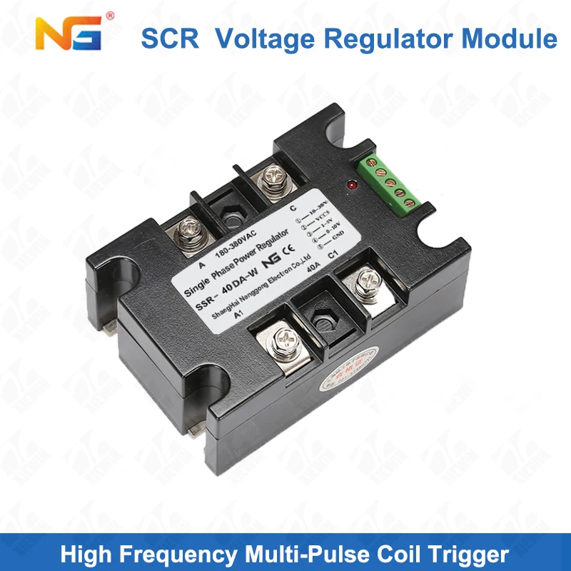 Potentiometer 4-20mA control Signal Single-phase 40A fully isolated ...
