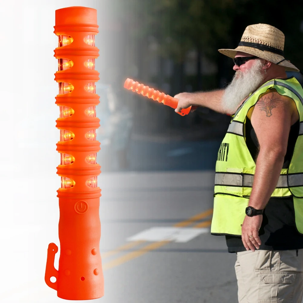 Multi-functional Traffic Baton Flare Portable Emergency Warning Light ...