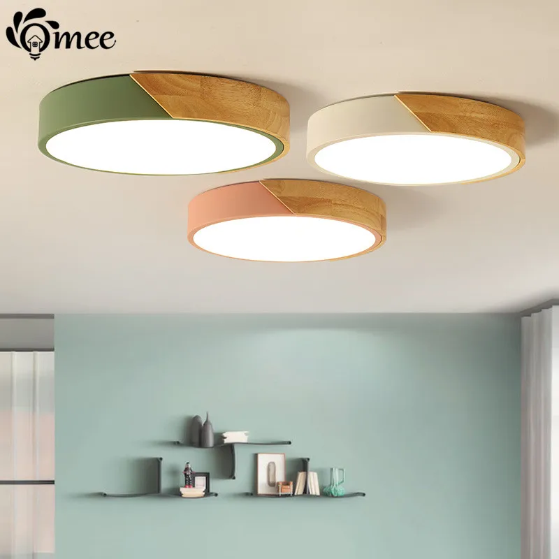 Nordic-Multicolor-Led-Ceiling-Lamp-Living-Room-Dimmable-Led-Ceiling ...