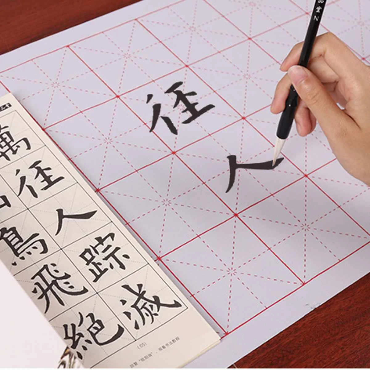 Water Writing Scroll Cloth Paper Writing Painting Chinese Calligraphy ...