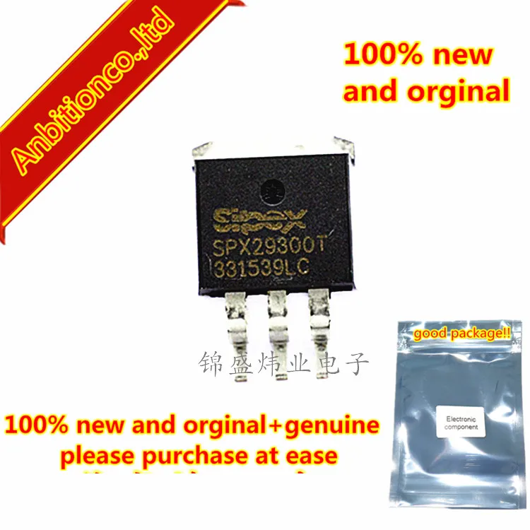 Regulador-de-voltaje-de-ca-da-ajustable-SPX29300T-3-3-original-de-alta ...