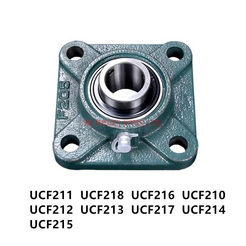 Gcr-15-Mounted-And-Inserts-Bearings-With-Housing-Pillow-Blocks-Ucf211 ...
