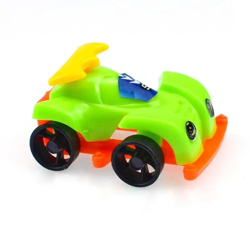 DIY Assembled Cartoon Four-Wheel Drive Car Capsule Toy Kids Educational ...