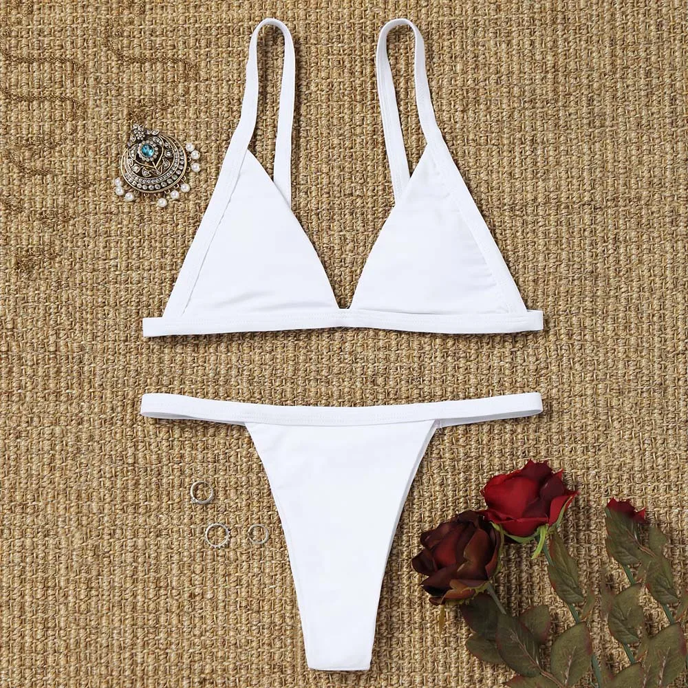 Zaful Cami Thong Bikini Swimwear 2018 Women Swimsuit Bathing Suit Sexy