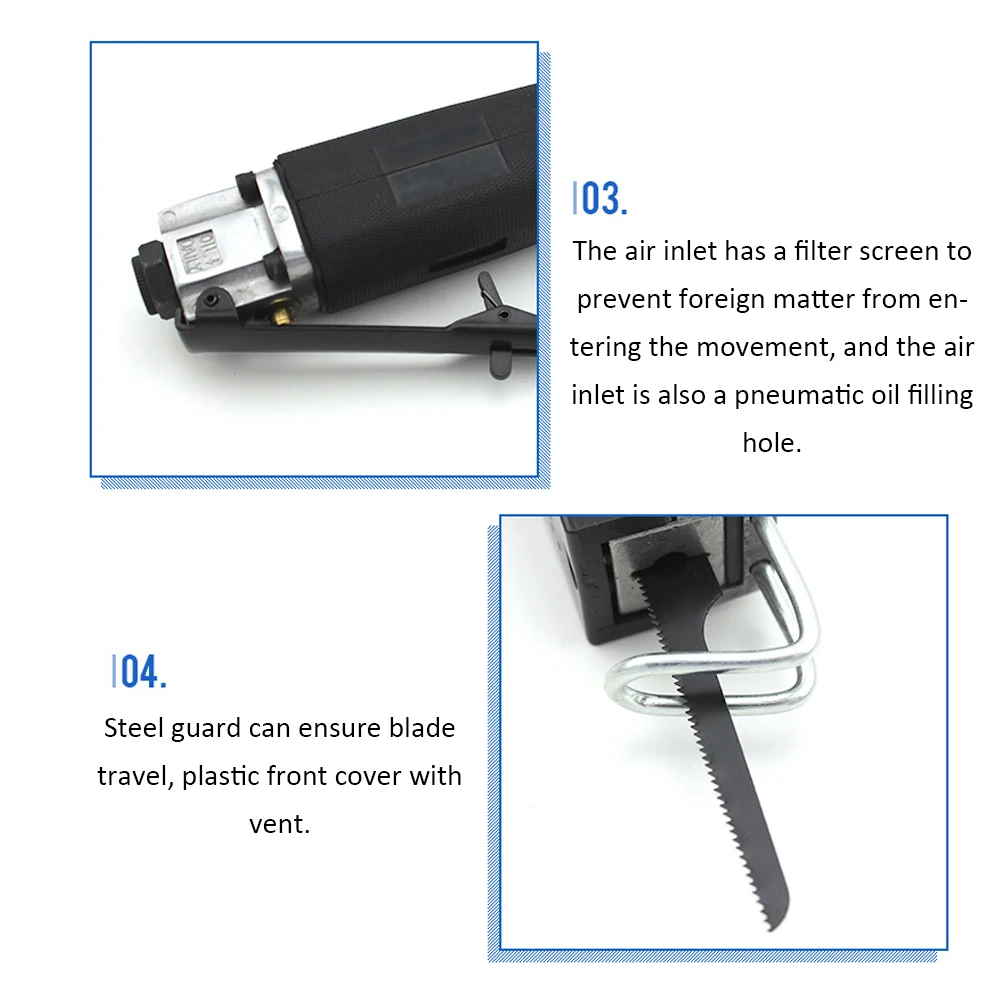 Mini Pneumatic Air Body Saw Reciprocating Cutters Device Air Sawing ...