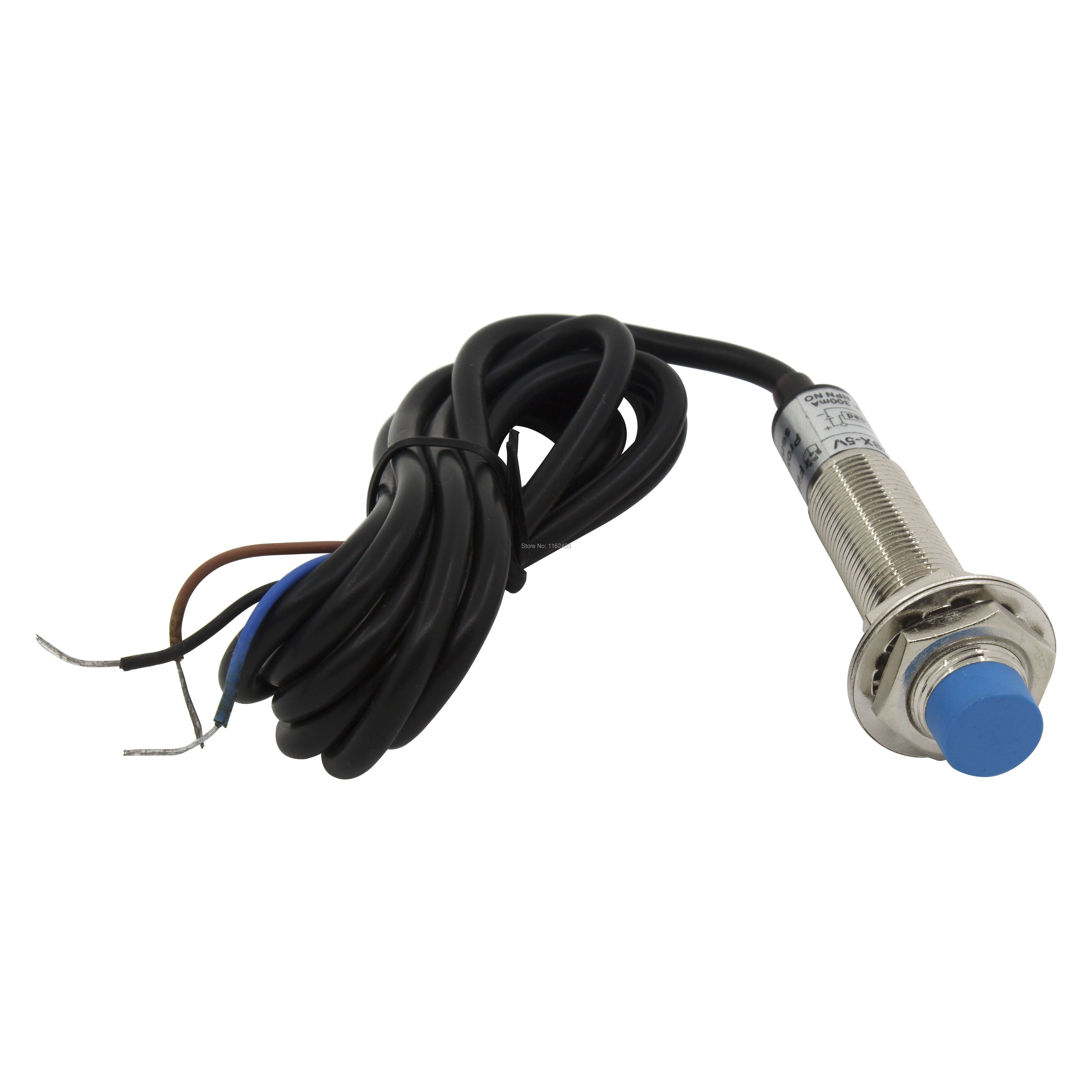 M12 4mm Sensing Dc 5v Npn No Lj12a3-4-z/bx-5v Cylinder Inductive ...