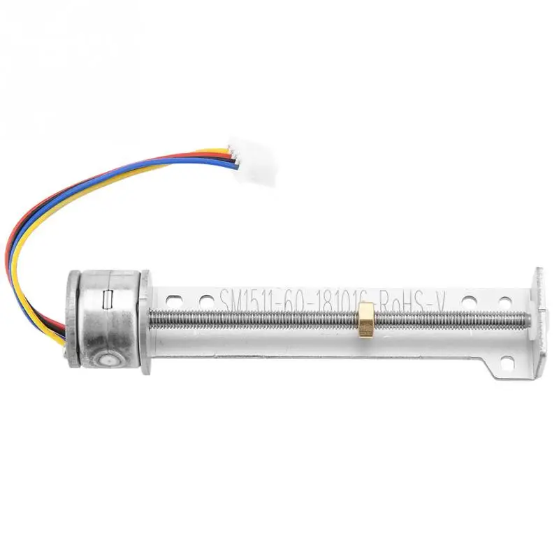 SM1511 Micro Linear Screw Slider Stepper Motor 5V 2-phase 4-wire Pull ...
