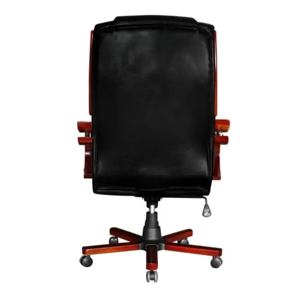 Luxury Leather Black Computer Gaming Chair Internet Cafe Seat Household ...