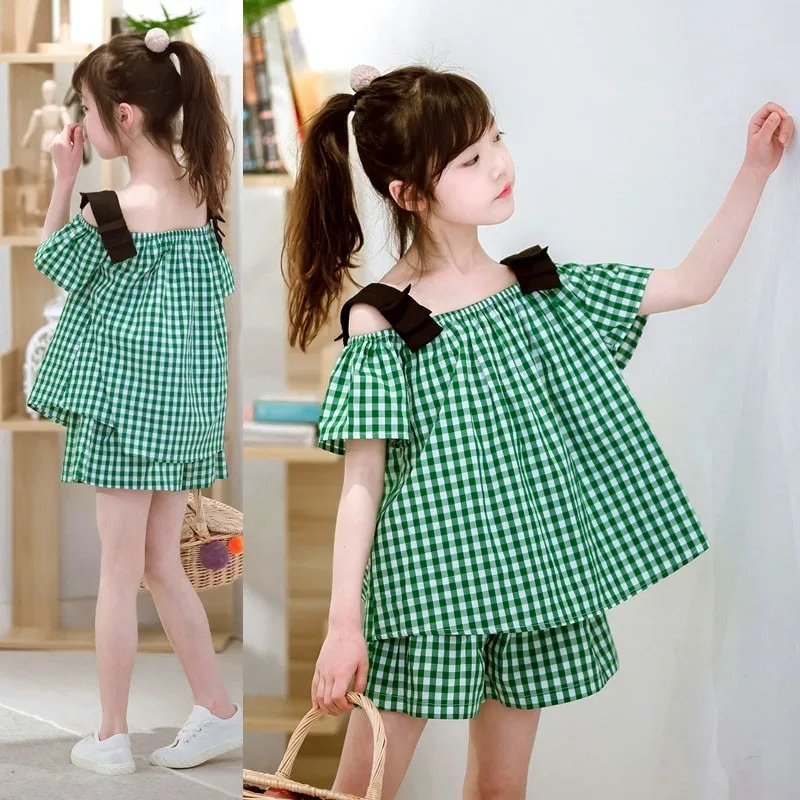 100% cotton two piece set for kids|Conjuntos de roupas| - AliExpress