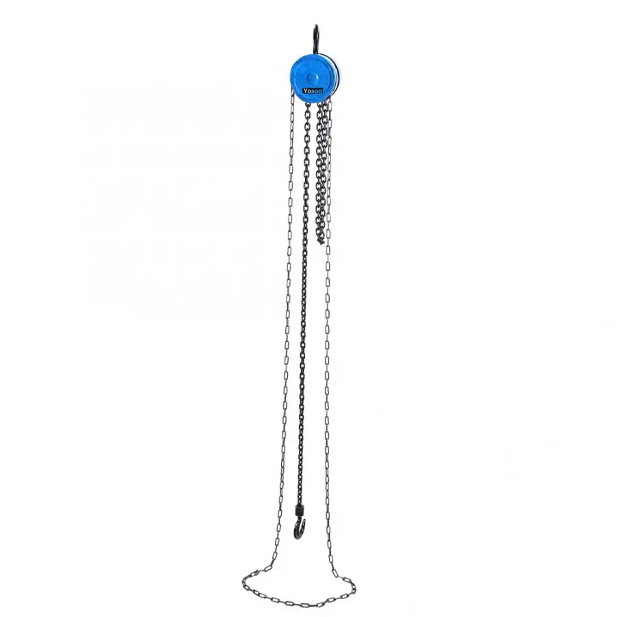 500kg Pulley Chain Block Chain Hoist Cable Hand Control Pulley Crane 2 ...