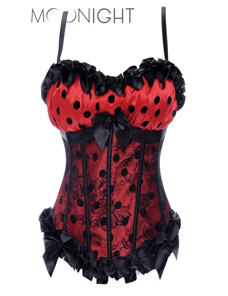 MOONIGHT Women Body Gothic Corset New Sexy Corsets Langerie Plus Size ...