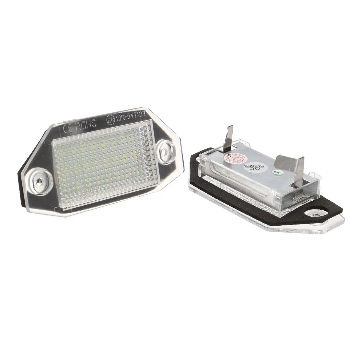 Car License Plate Light Rear Stop Taillight Plastic 24SMD Led Number ...