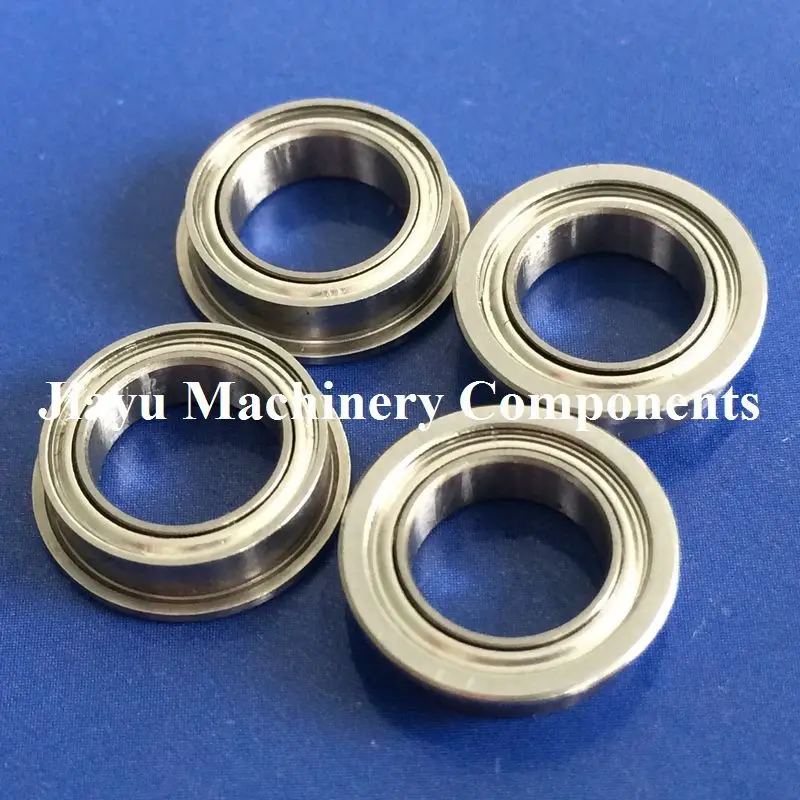 Free-Shipping-10-PCS-MF126ZZ-Flanged-Bearings-6x12x4-mm-Flange-Ball ...